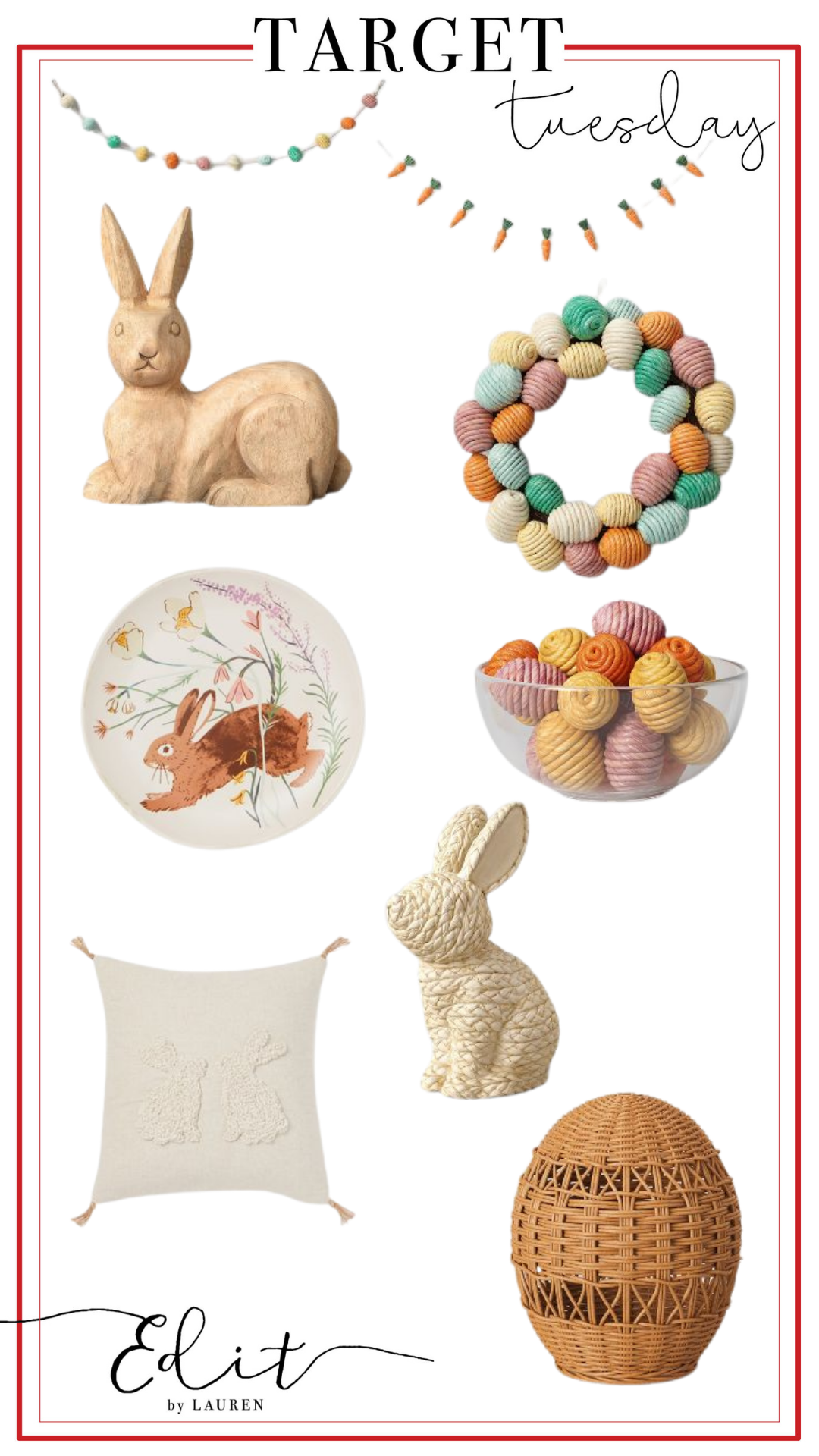 Target Tuesday :: New Easter Decor Arrivals! – Edit by Lauren